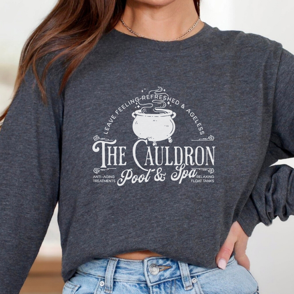The Cauldron Pool & Spa | ACOTAR Long Sleeve Tee – Sparrow & Wilde