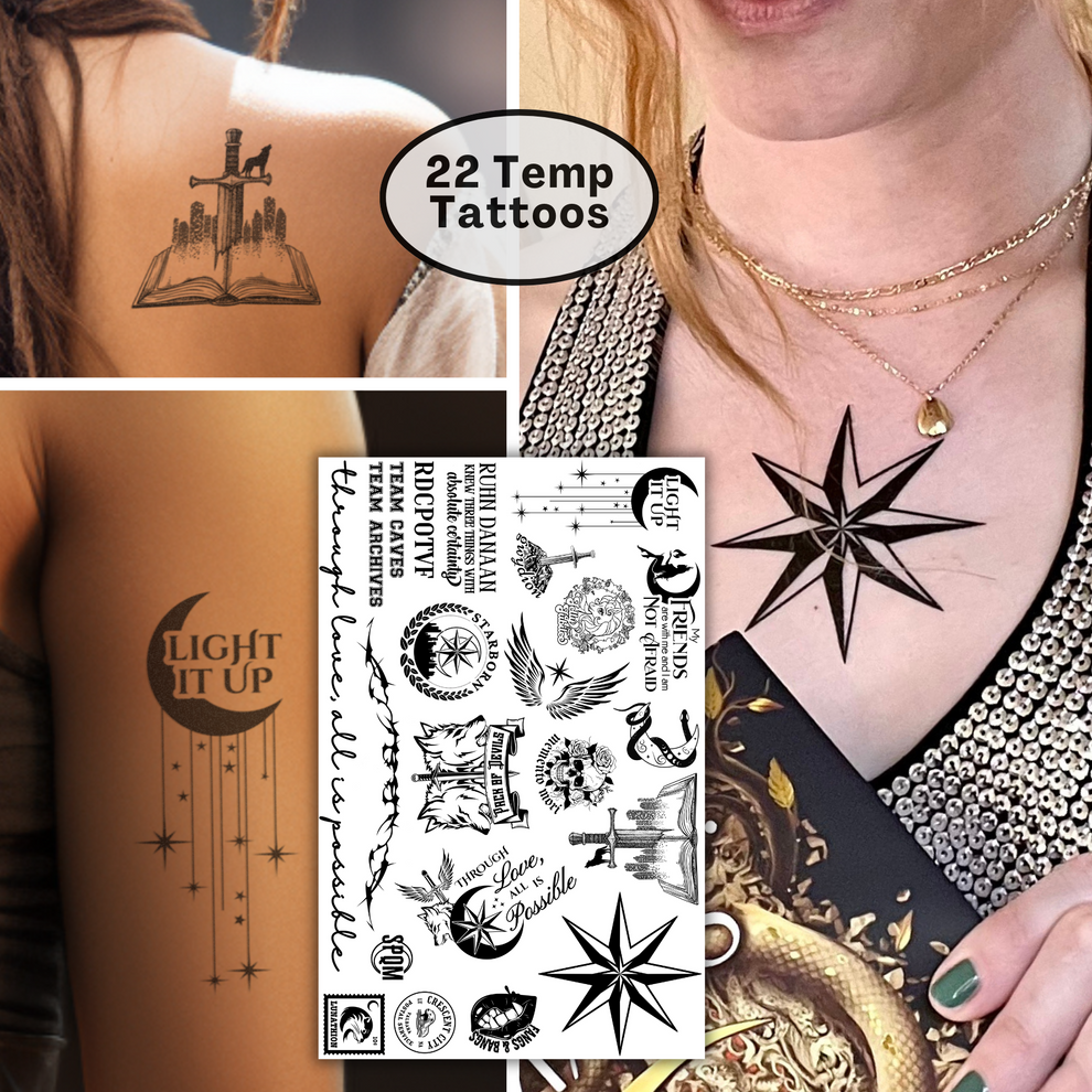 Crescent City Temporary Tattoos – Sparrow & Wilde
